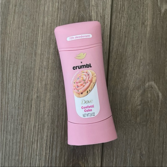 Dove | Other | Limited Edition Dove X Crumbl Confetti Cake Deodorant ...